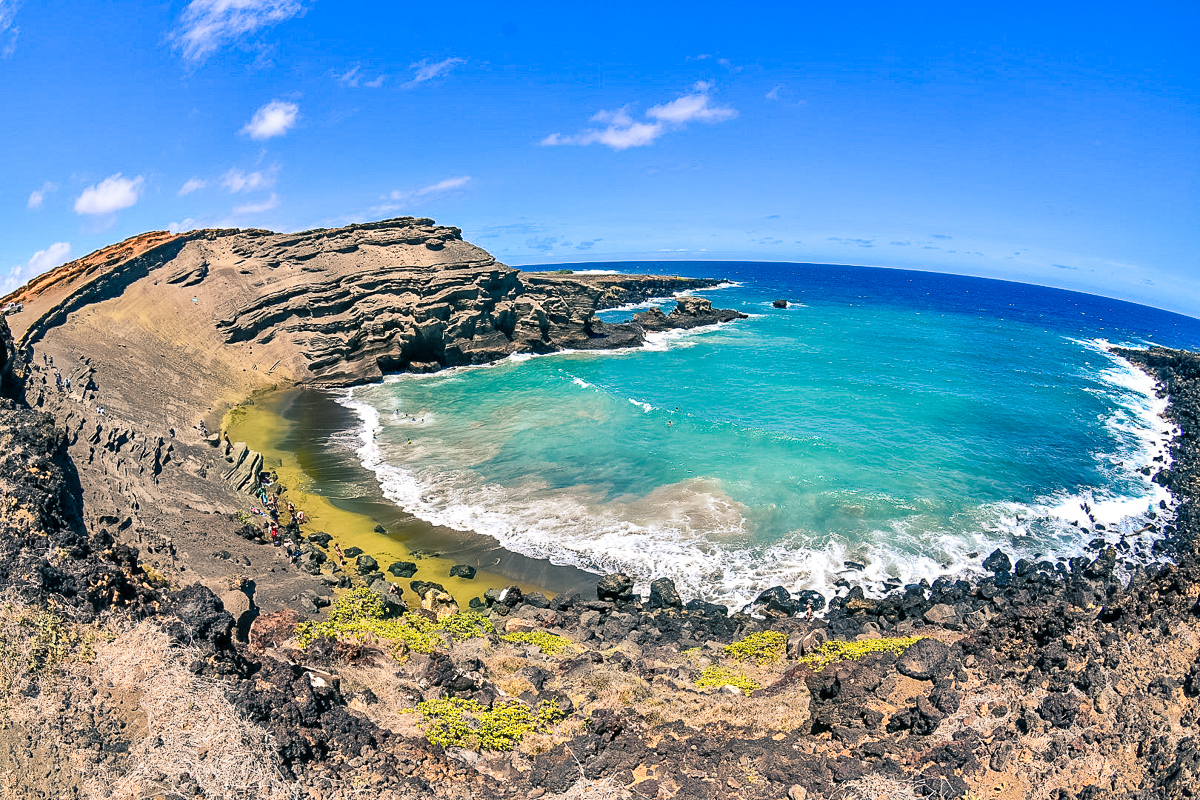 Hiking to Green Beach on the Big Island — Oceans to Alpines